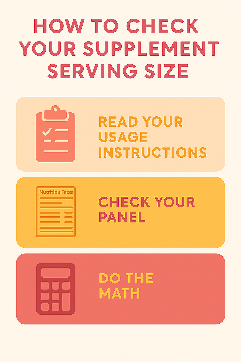 The Supplement Serving Size Rule Everyone Gets Wrong – Lauren ...